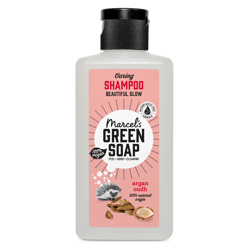 Caring Shampoo Argan & Oudh Mini - 100 ml – Marcel's Green Soap